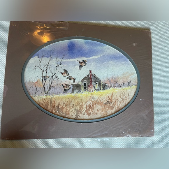 Art | Original Watercolor Painting By Texas Wildlife Artist Mj Mitchell ...